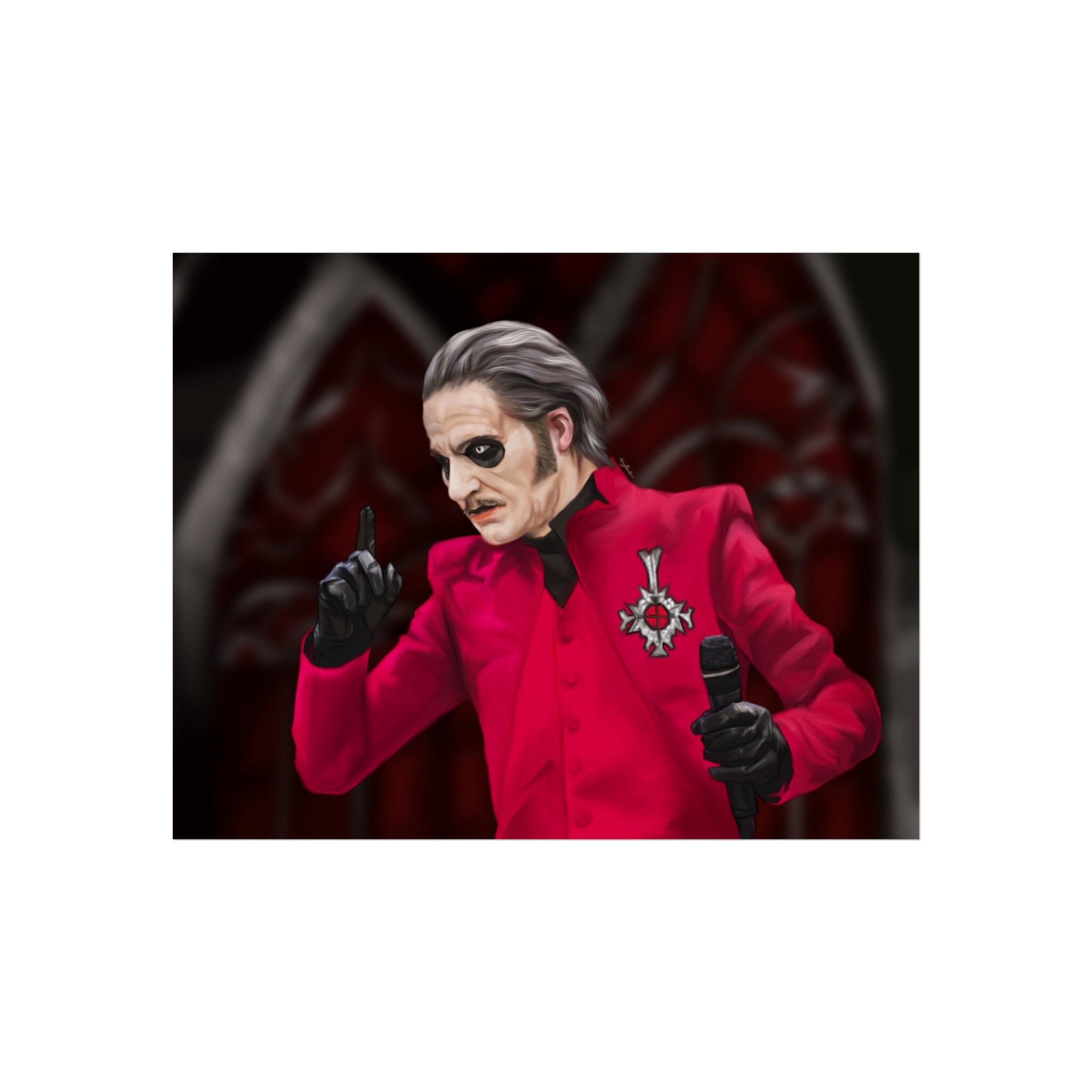 See the Light Cardinal Copia Art Poster - Etsy