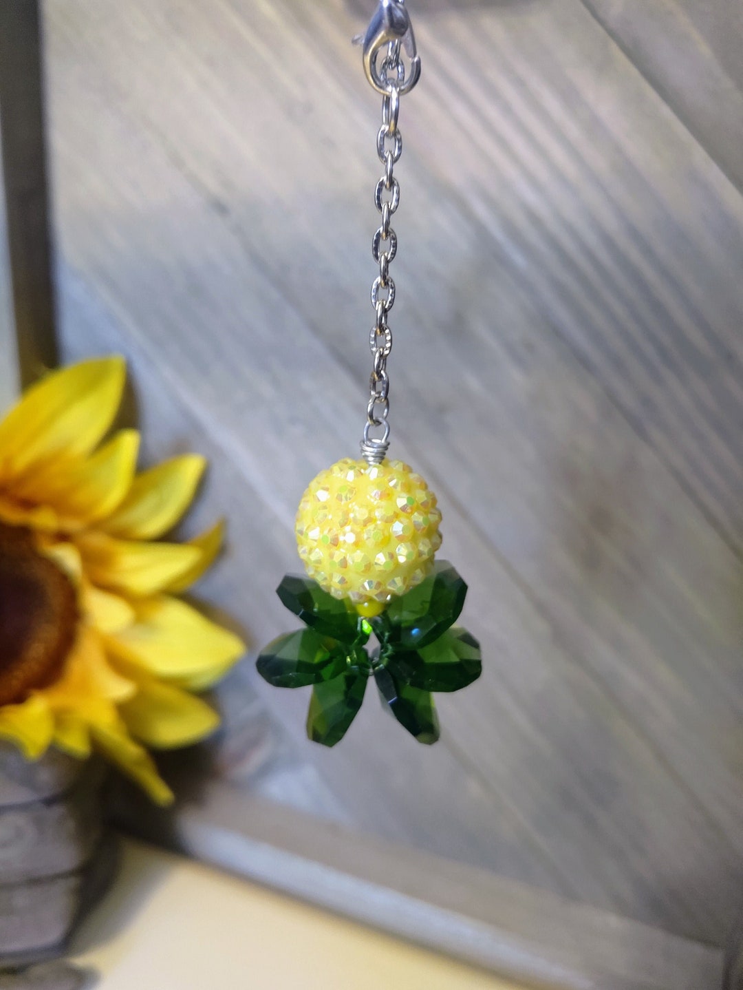 Upside Down Pineapple Car Jewelry - Etsy