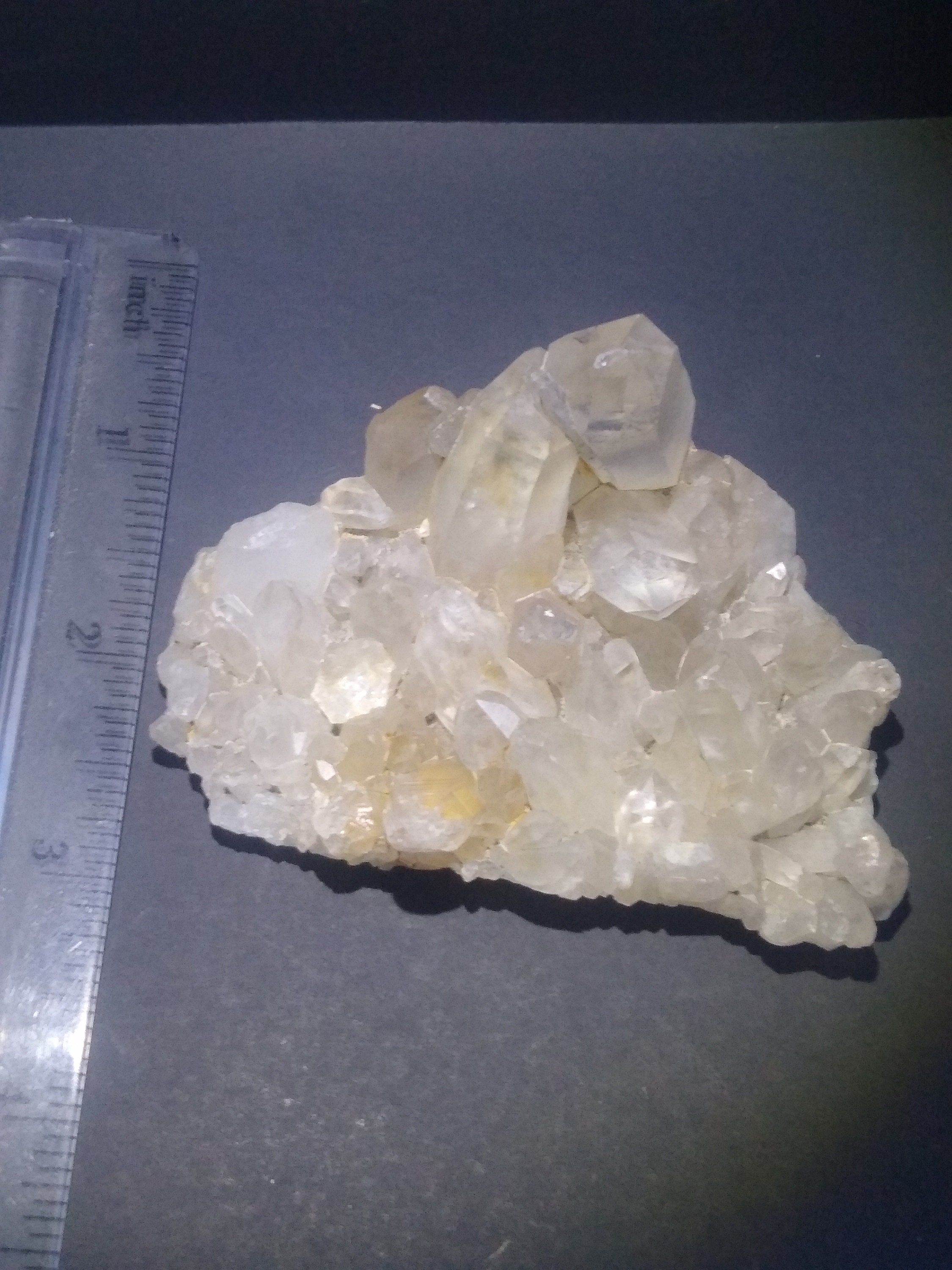 Beautiful Quartz Crystal Plate - Etsy