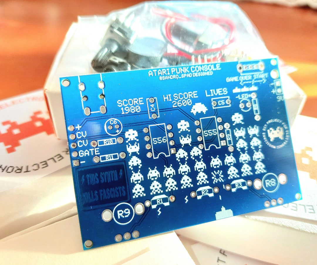 Diy Atari Synth Kit Diy Atari Punk Console, 8bit, Chiptune, Space ...
