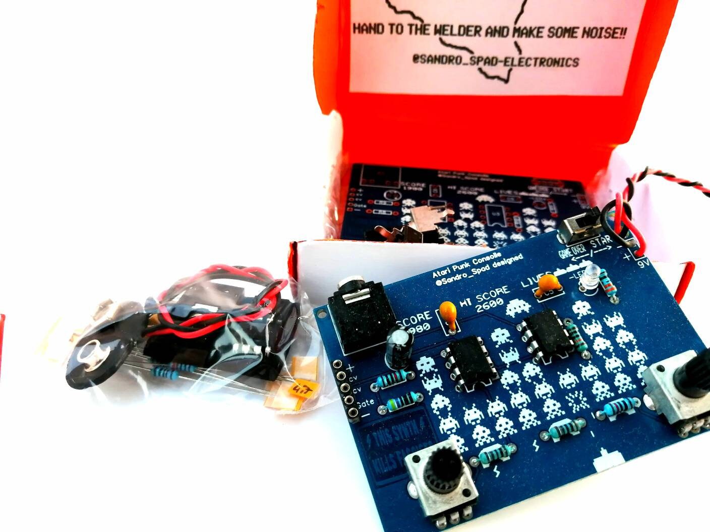 Diy Atari Synth Kit Fai Da Te Atari Punk Console 8bit - Etsy UK
