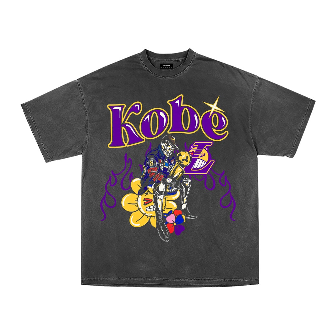 Kobe Bryant Skeleton Trophy Los Angeles Lakers NBA Championship front ...