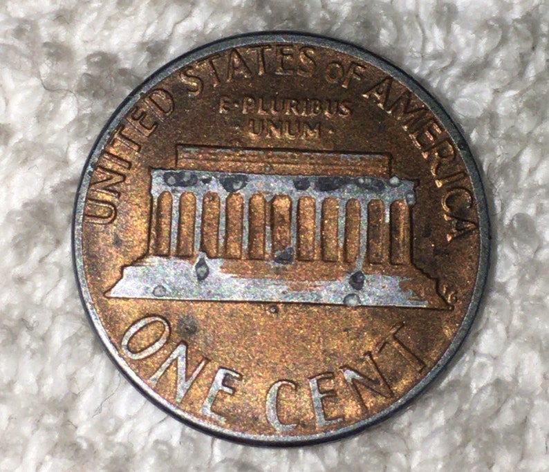 1984 S Brownish/orange Penny - Etsy