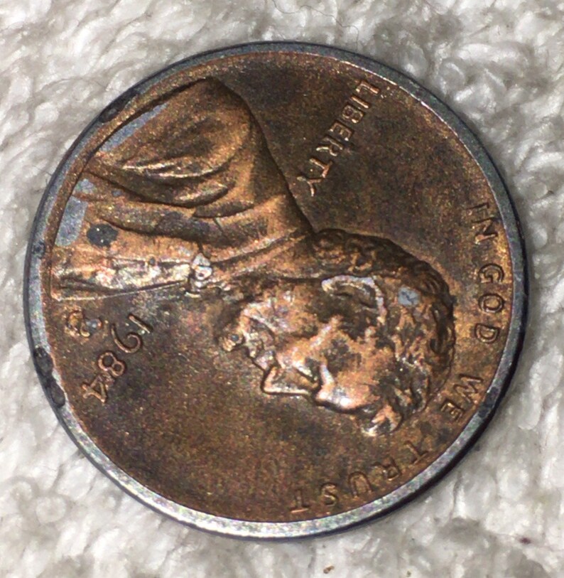 1984 S Brownish/orange Penny - Etsy