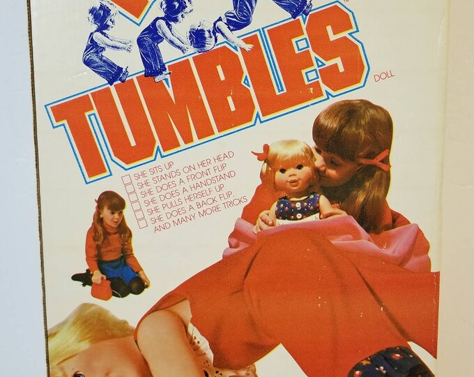 Vintage Ideal 1977 Tippy Tumbles Doll in Box Never Used NIB - Etsy