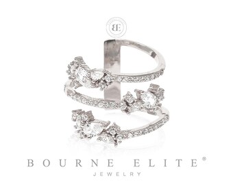 Multi Cz Ring - Etsy