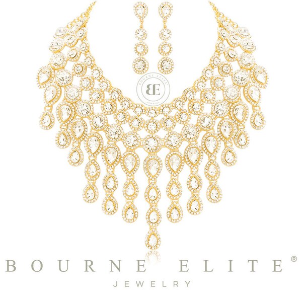 Statement Necklace Set - Etsy