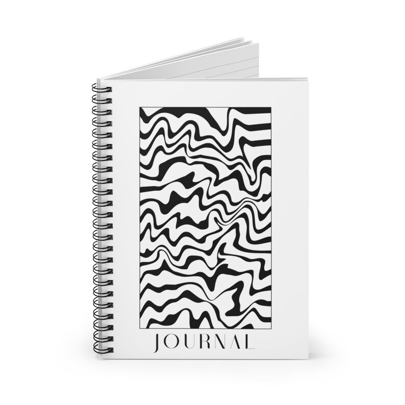Black Wave Journal/notebook - Etsy