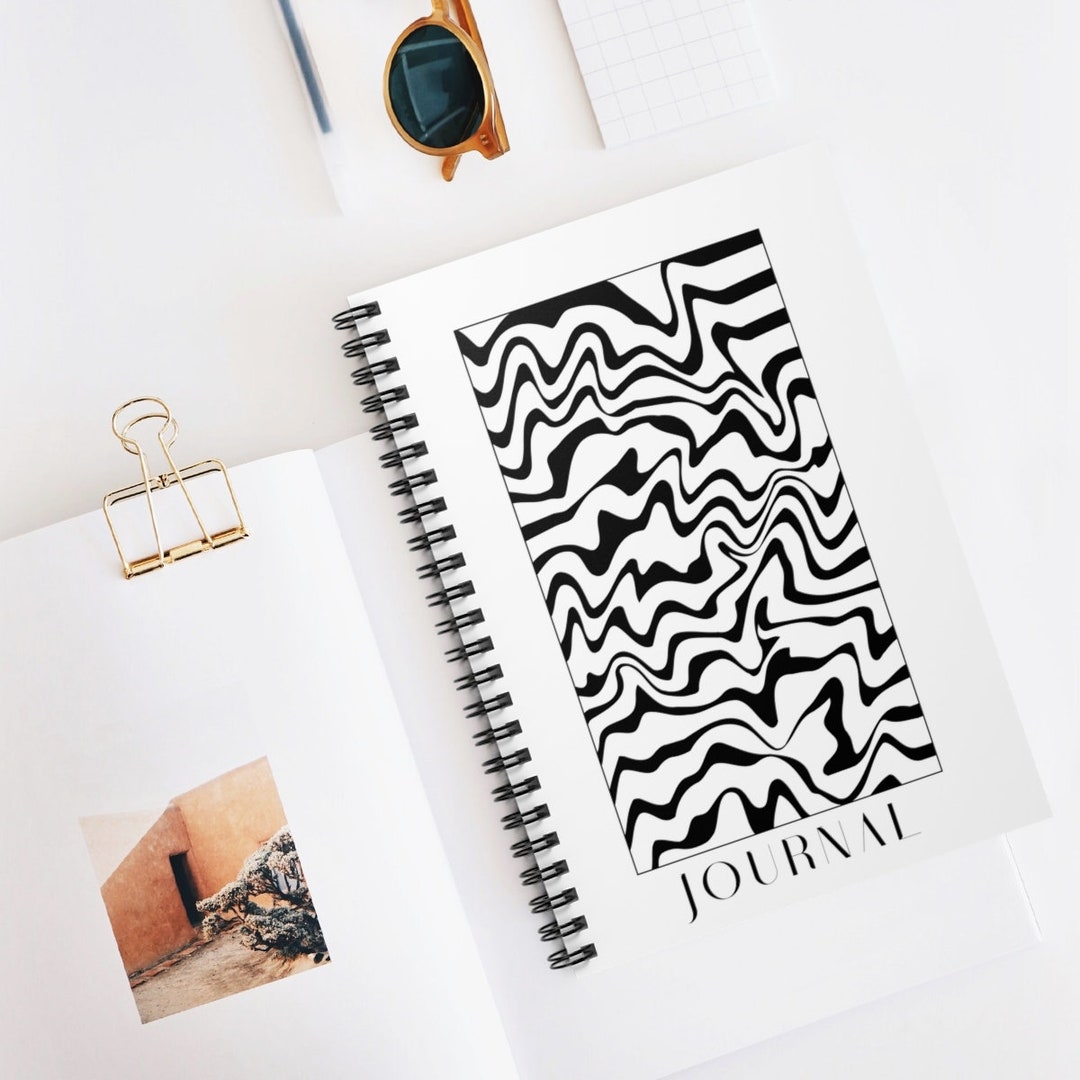 Black Wave- Journal/notebook - Etsy
