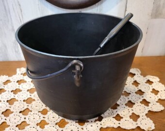 Cast Iron Large Pot - Etsy