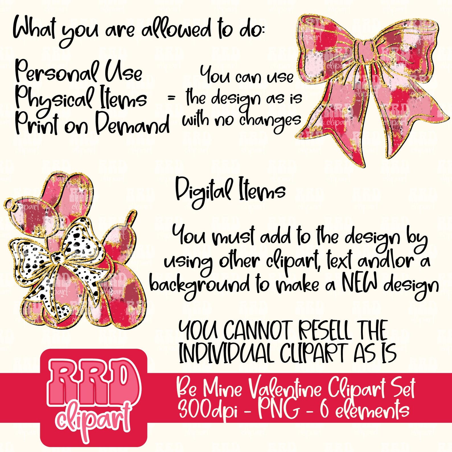 Valentine Brushstroke Clipart, Coquette Bow Brushstroke Clipart,heart ...