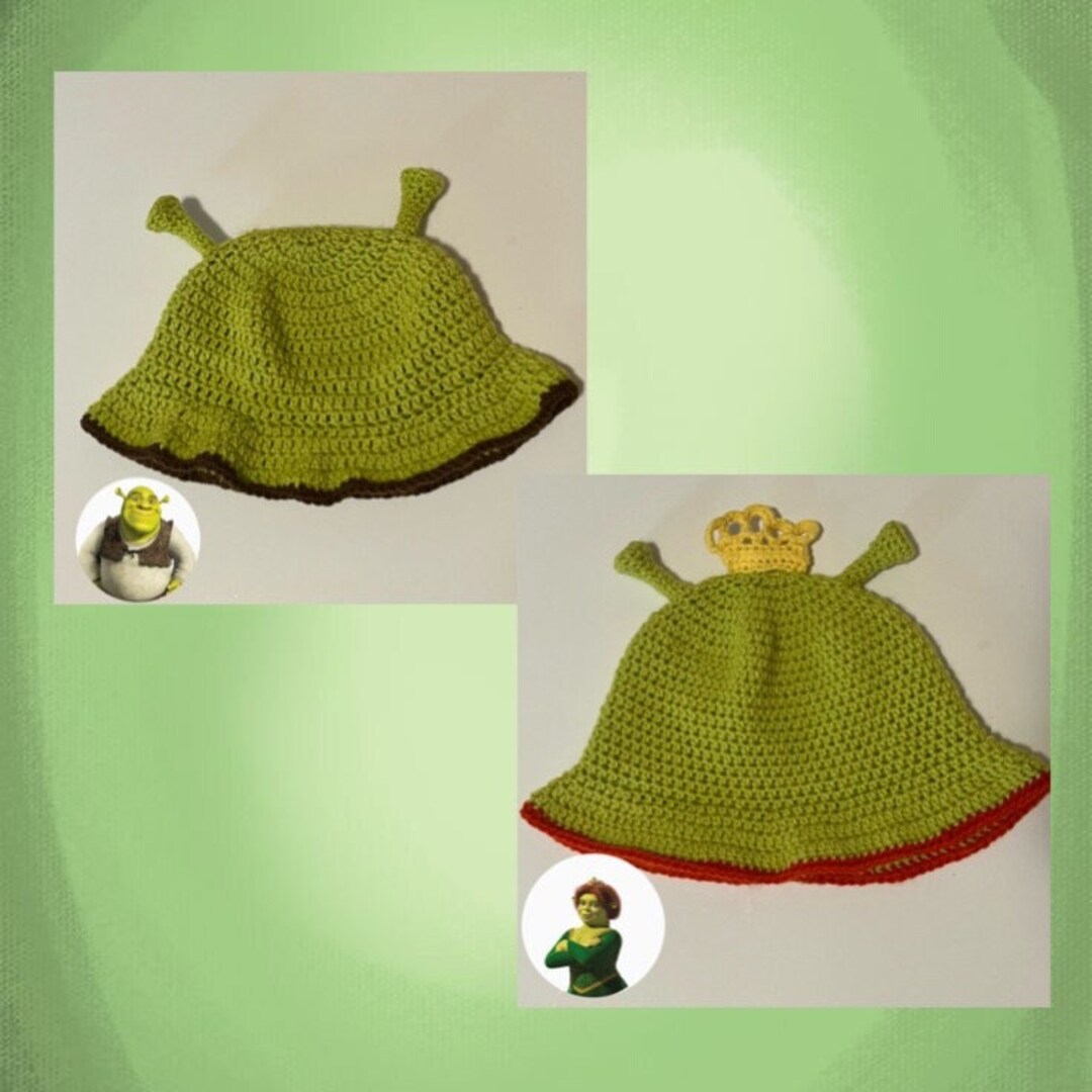 Shrek X Fiona Hat Bundle - Etsy
