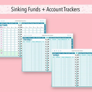 UNDATED Monthly Budget Planner Plus | Goodnotes | Digital Planner ...