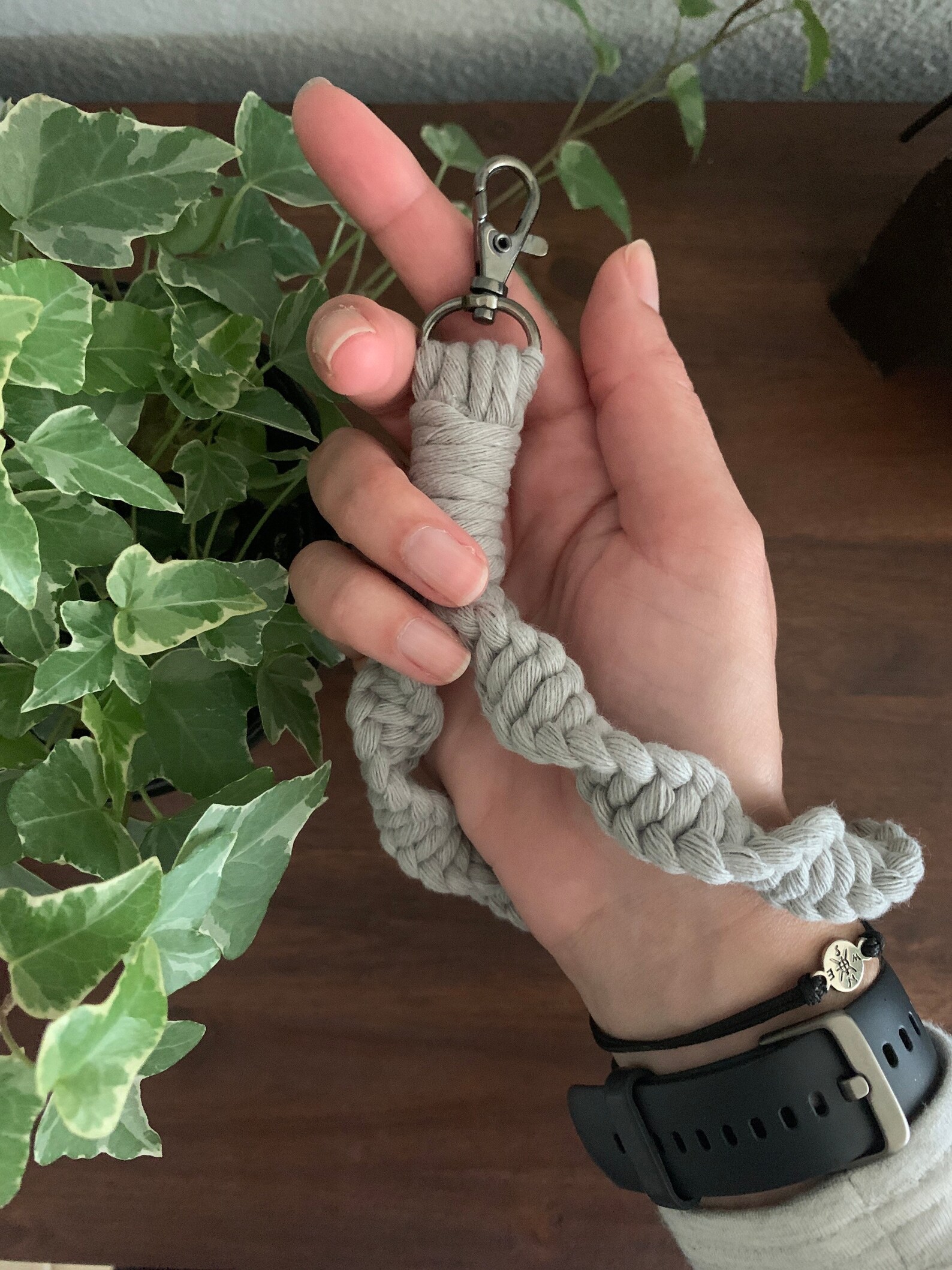 Macrame Keychain | Macrame Wrist Keychain - Etsy
