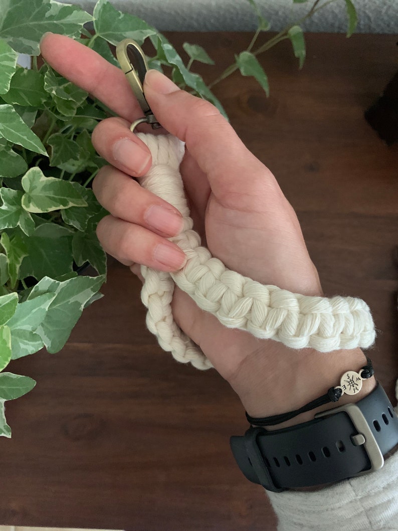 Macrame Keychain | Macrame Wrist Keychain - Etsy