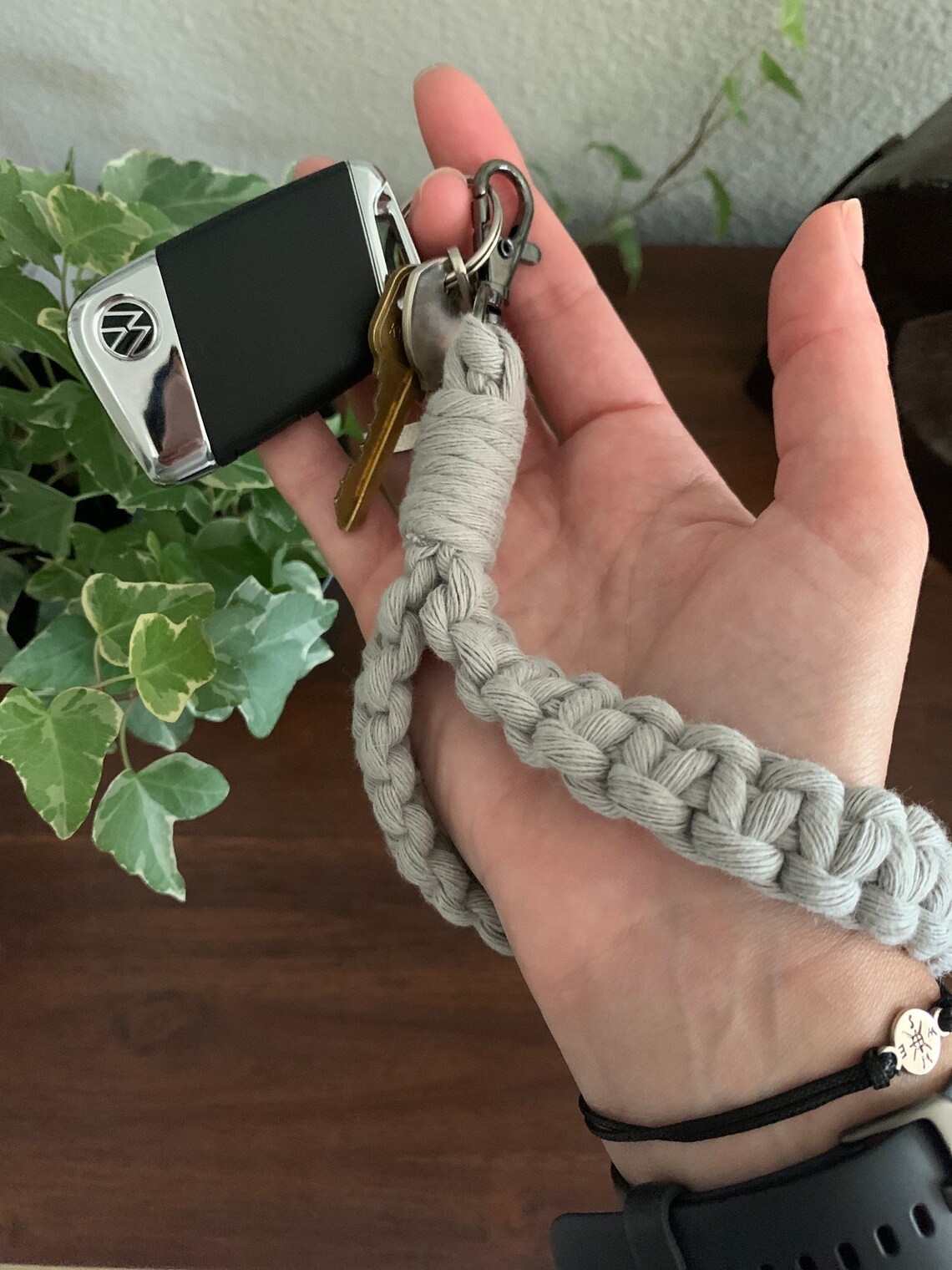 Macrame Keychain | Macrame Wrist Keychain - Etsy