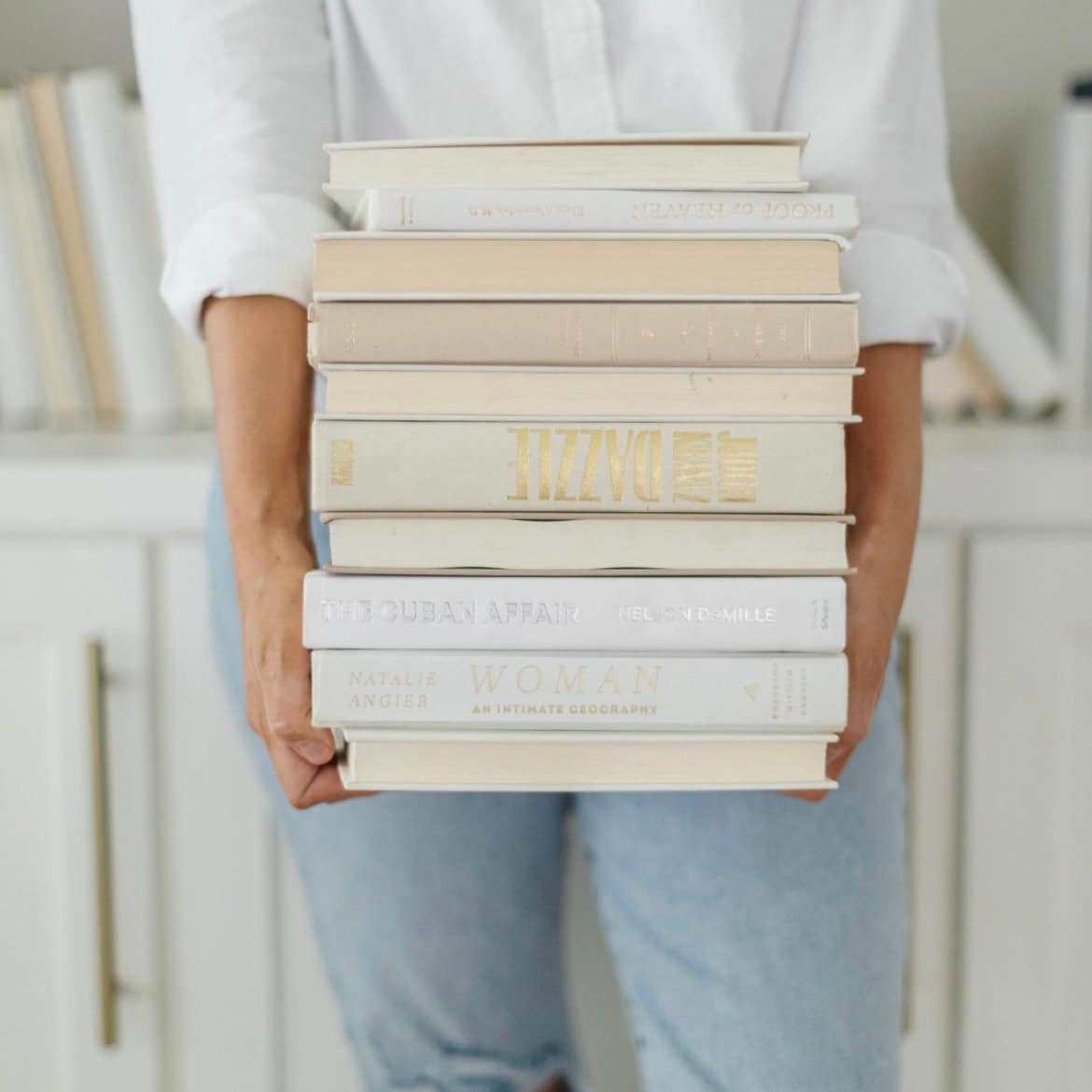 Bundle White and Ivory Decorative Books Books for Staging - Etsy Canada