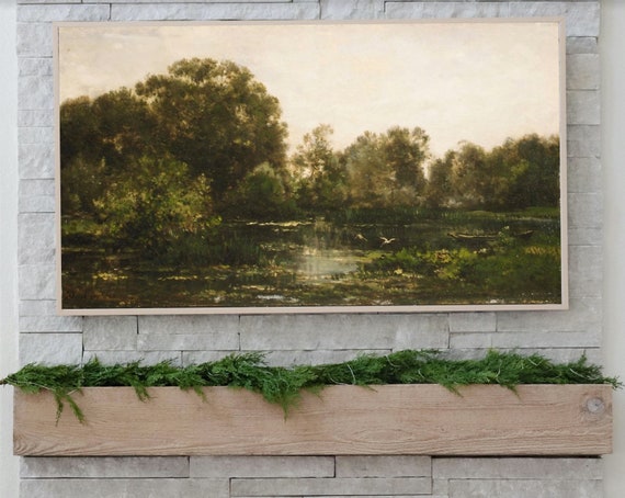 Frame tv artwork art for frame tv digital print landscape | Etsy