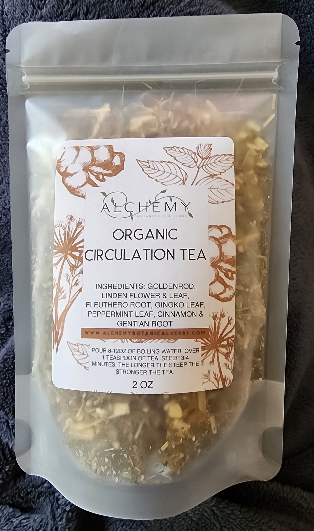 Organic Circulation Tea - Etsy