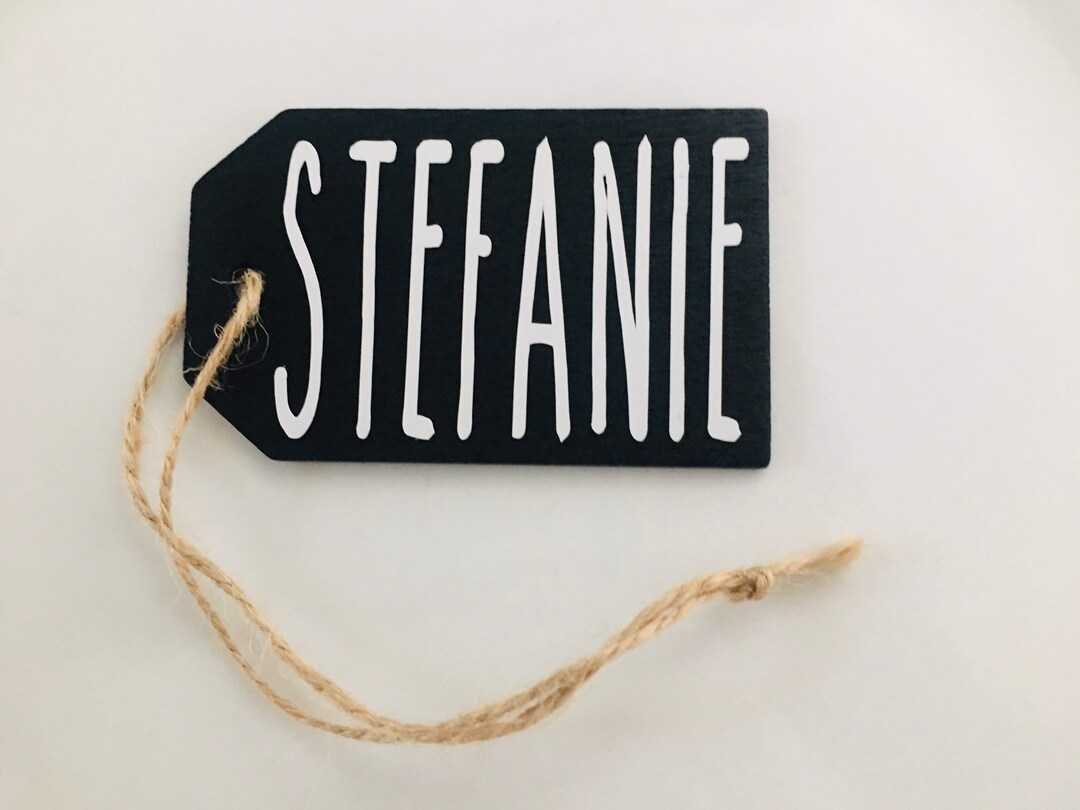 Personalized Rae Dunn Inspired Gift Tags / Stocking Tags / Christmas ...