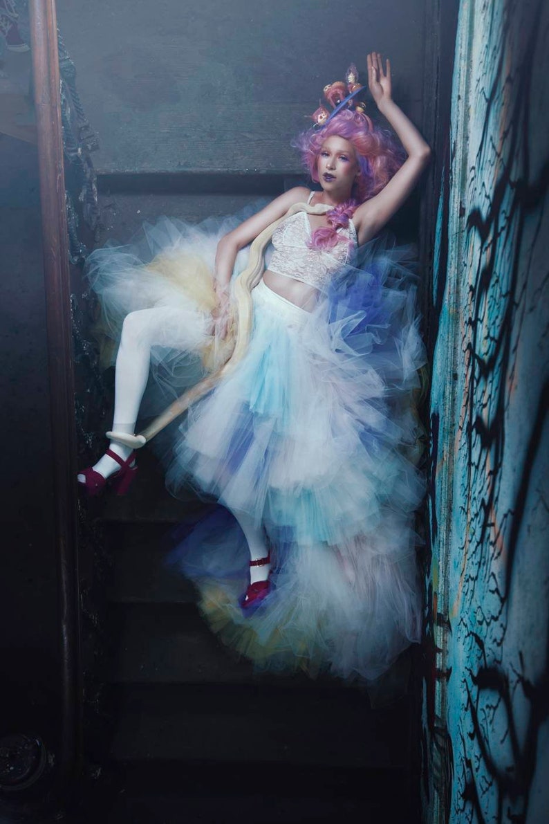 O Antoinette Tulle Skirt Made to Order in Your Colour Preferences Sizes ...