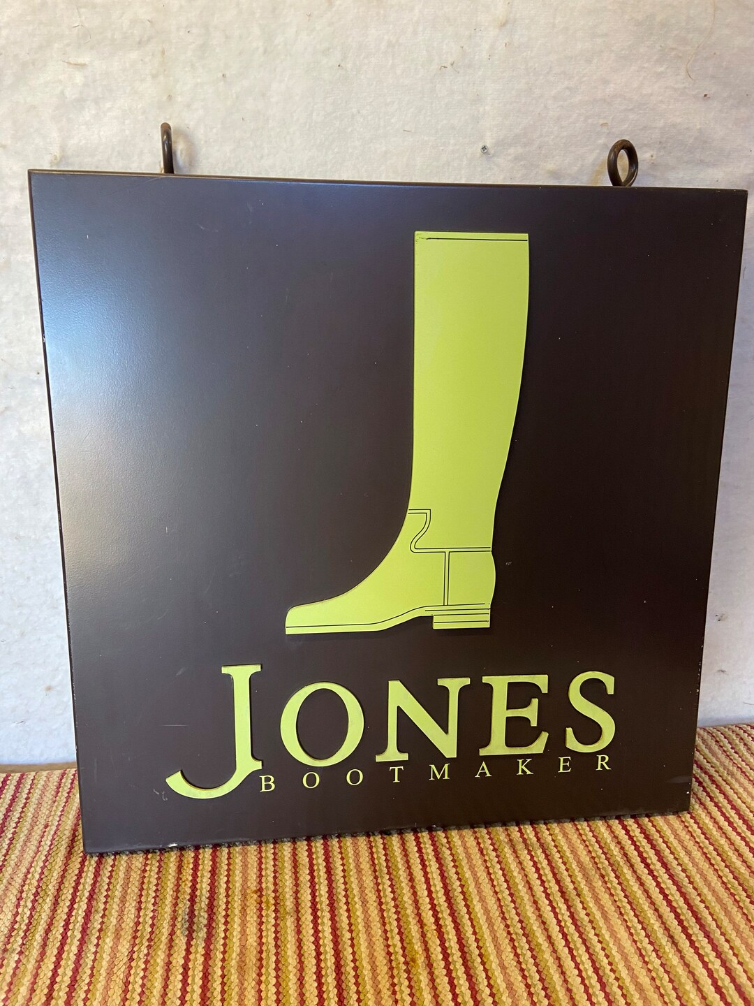 Original Jones Bootmarkers Shop Sign. - Etsy