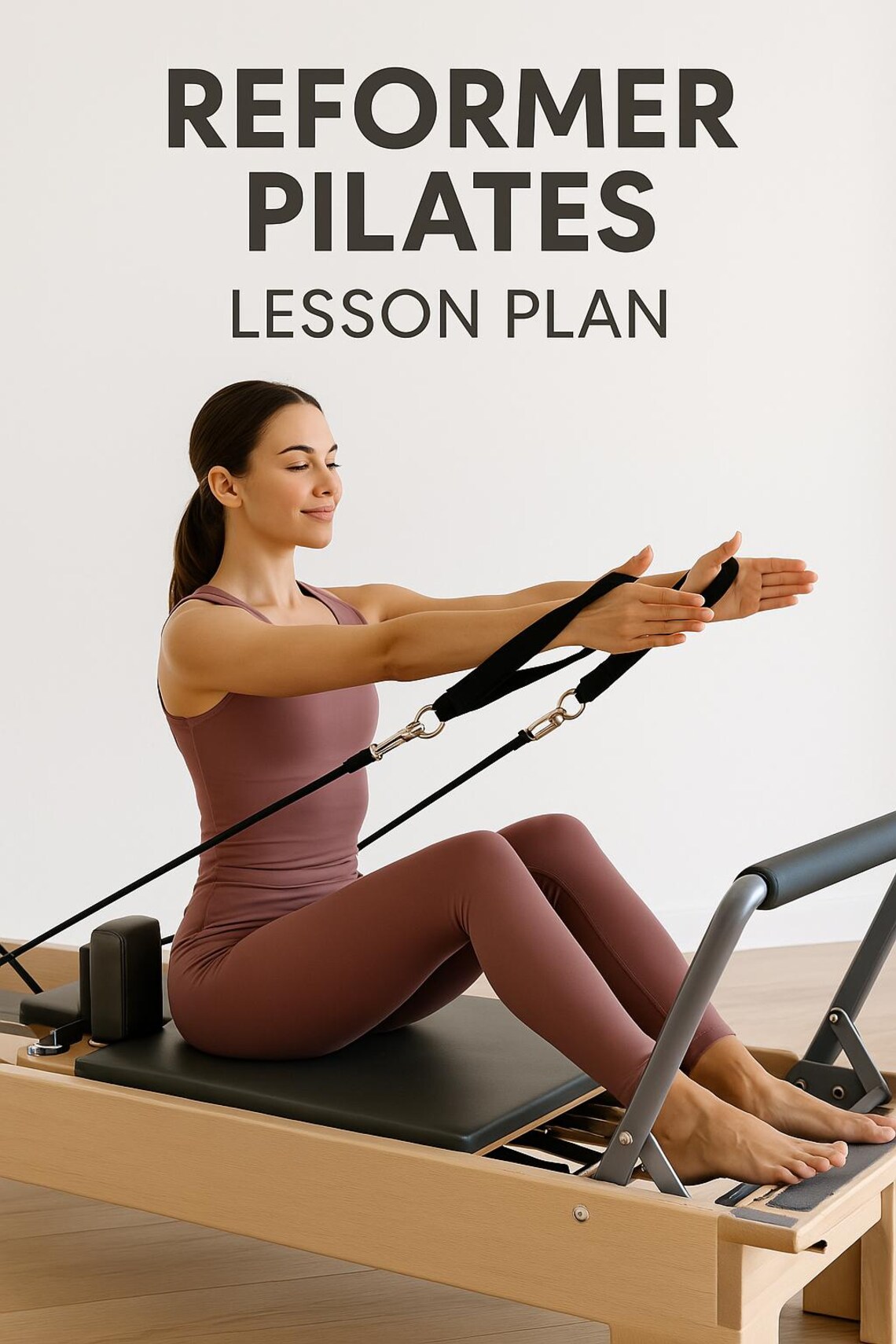 Reformer Pilates Lesson Plan Full Body Flow - Etsy
