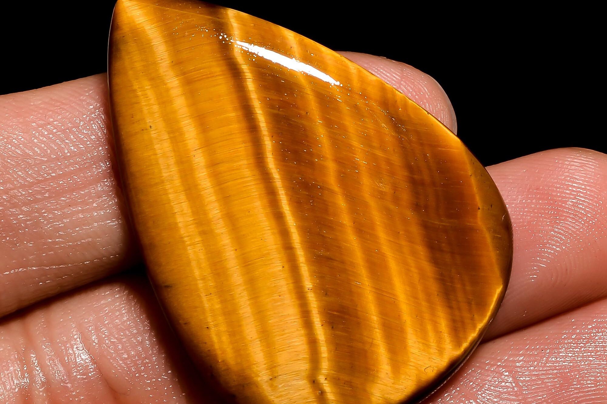 Natural Tiger Eye Stone Tiger Eye Gemstone Semi Precious | Etsy