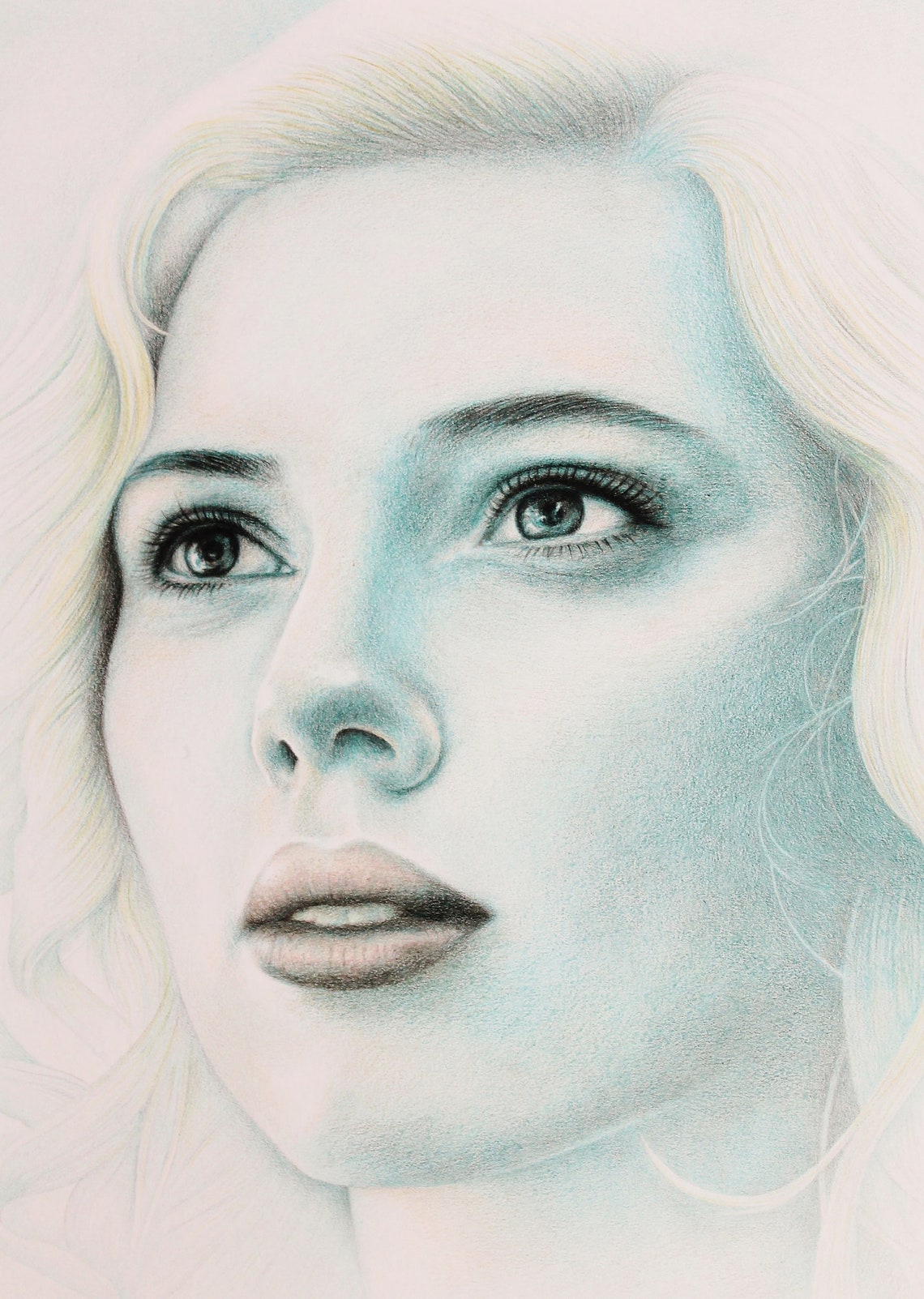 Scarlett Johansson Art Print Limited Edition A4 Art Print Portrait 1274