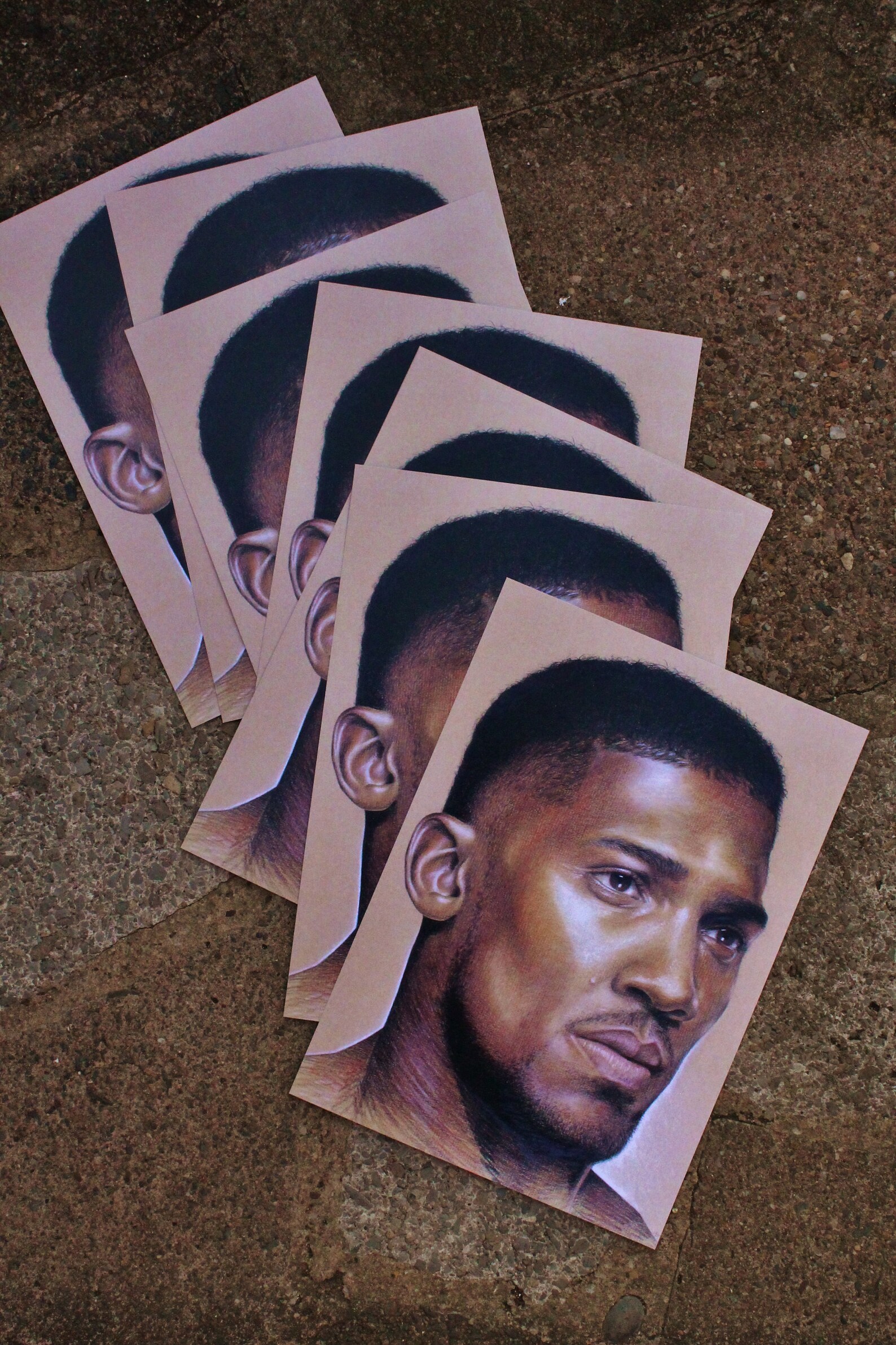 Anthony Joshua Art Print, Limited Edition A4 Art Print, Portrait ...