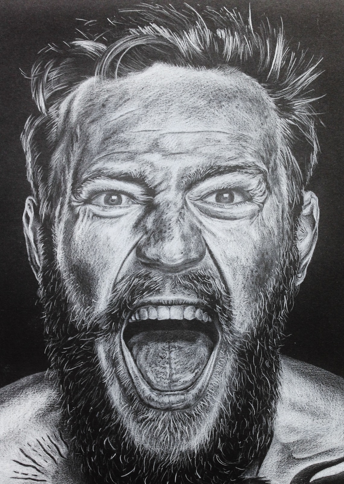 Conor Mcgregor Art Print, Limited Edition A4 Art Print, Portrait ...