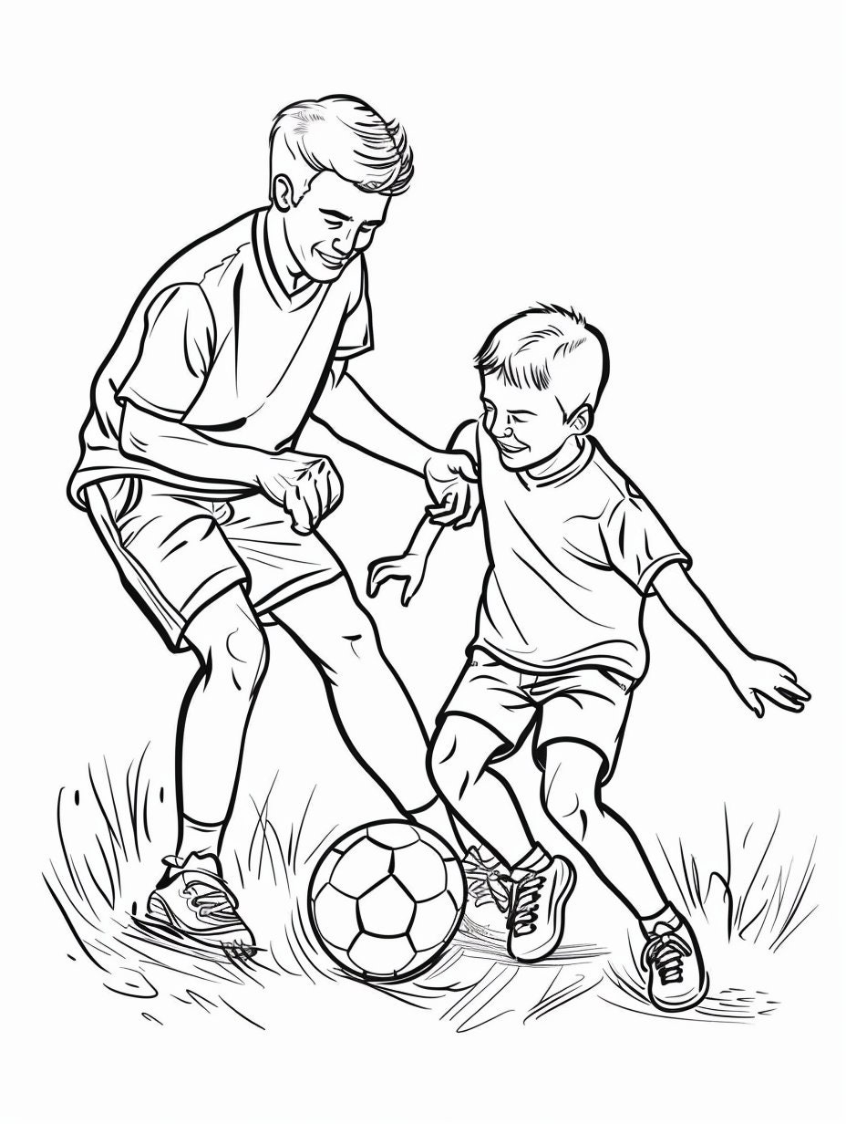25 Father's Day Coloring Pages Activity Kids Preschoolers Children ...