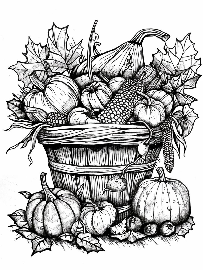 Cozy Autumn Designs Coloring Book for Adults Fall Coloring Pges 50 Cozy ...