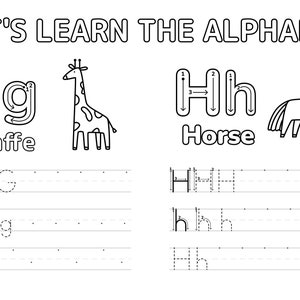 Handwriting Practice Sheets for Kids, Letter Formation Practice ...