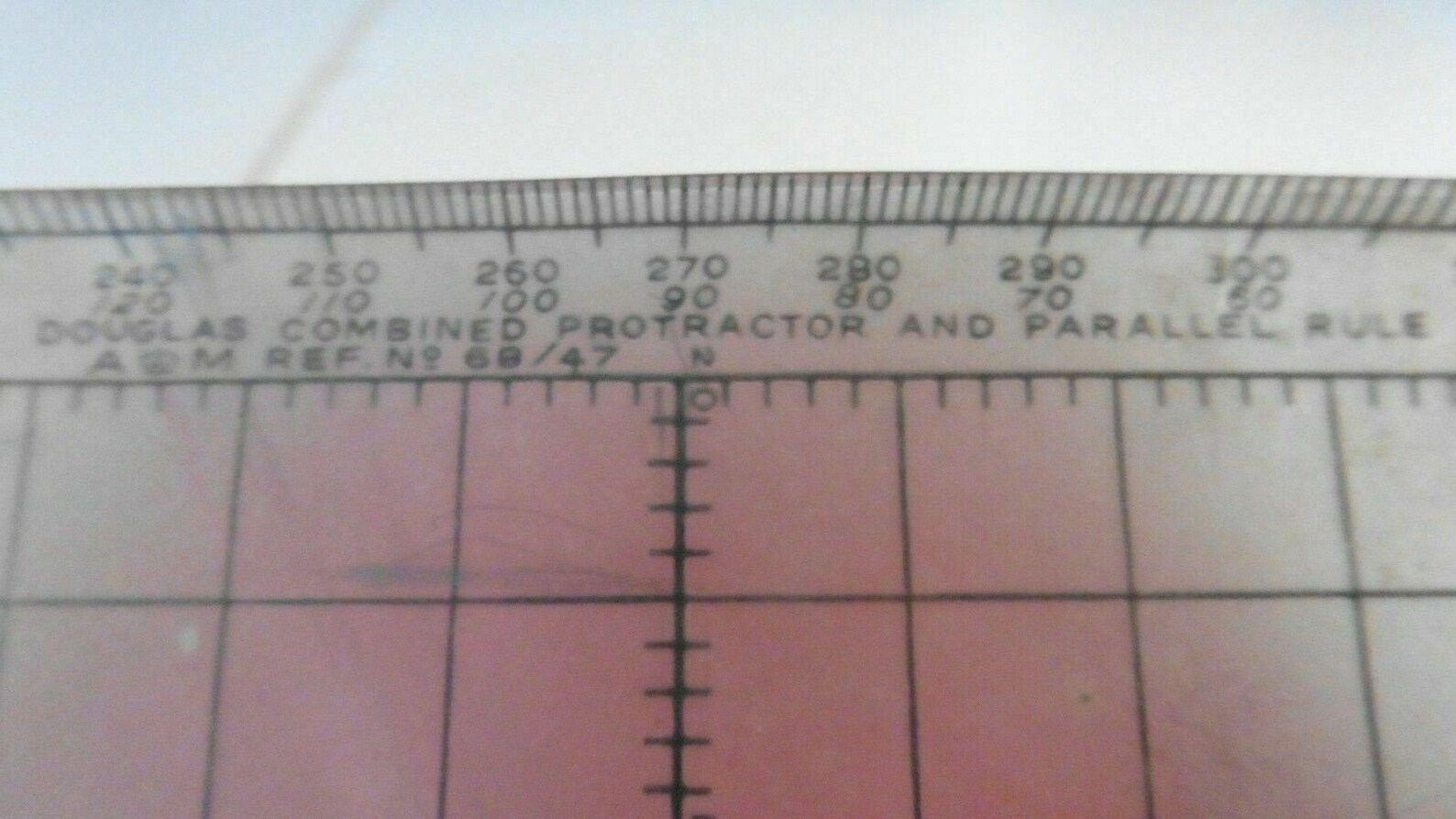 Douglas Combined Protractor & Parallel Rule Air Ministry Ref. - Etsy