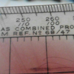Douglas Combined Protractor & Parallel Rule Air Ministry Ref. 6B/47 - Etsy