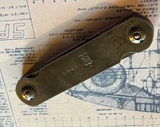 1939 WW2 Air Ministry Imperial Radius Gauge Made in Sheffield by Moore ...