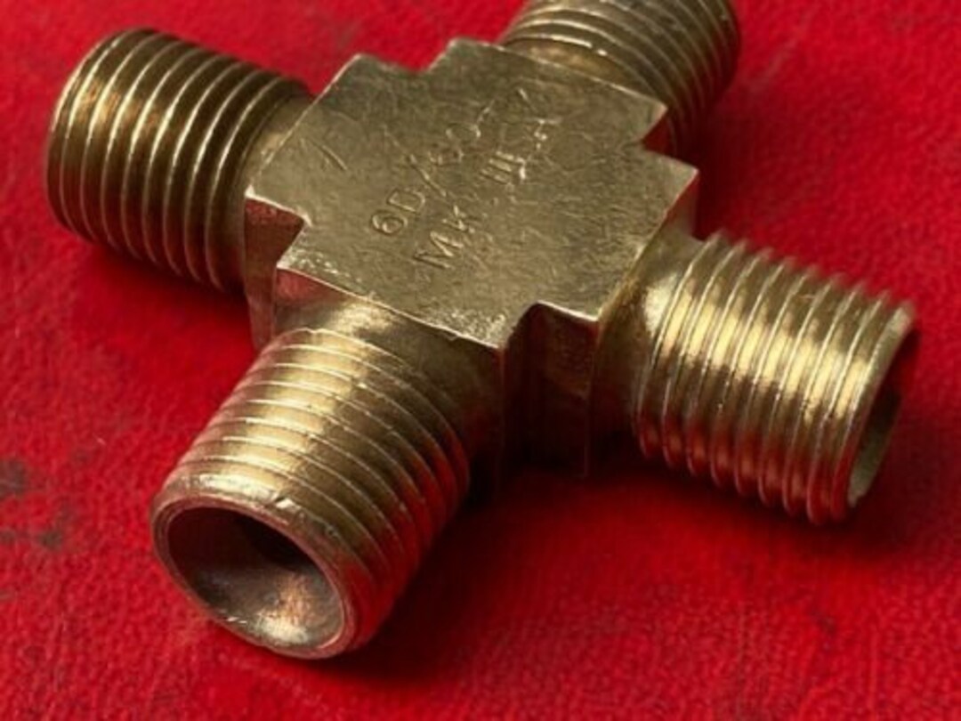 Air Ministry 4 Way Union Fitting With AM Crown Stamp AM Ref. - Etsy