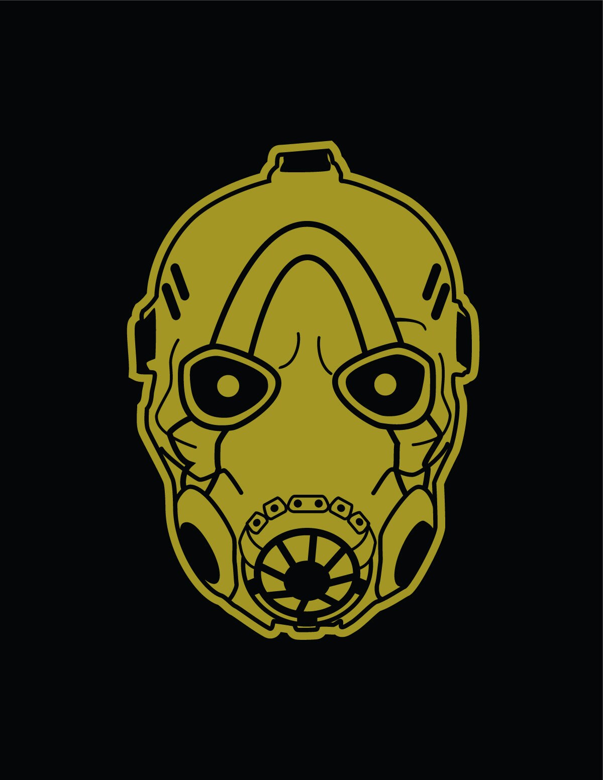 Borderlands 3 Mask Decal - Etsy