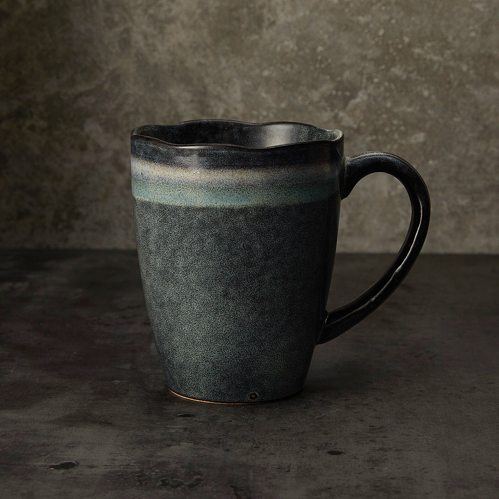 Wave Coffee Cupceramic Coffee Mugpersonalized Mugpottery - Etsy