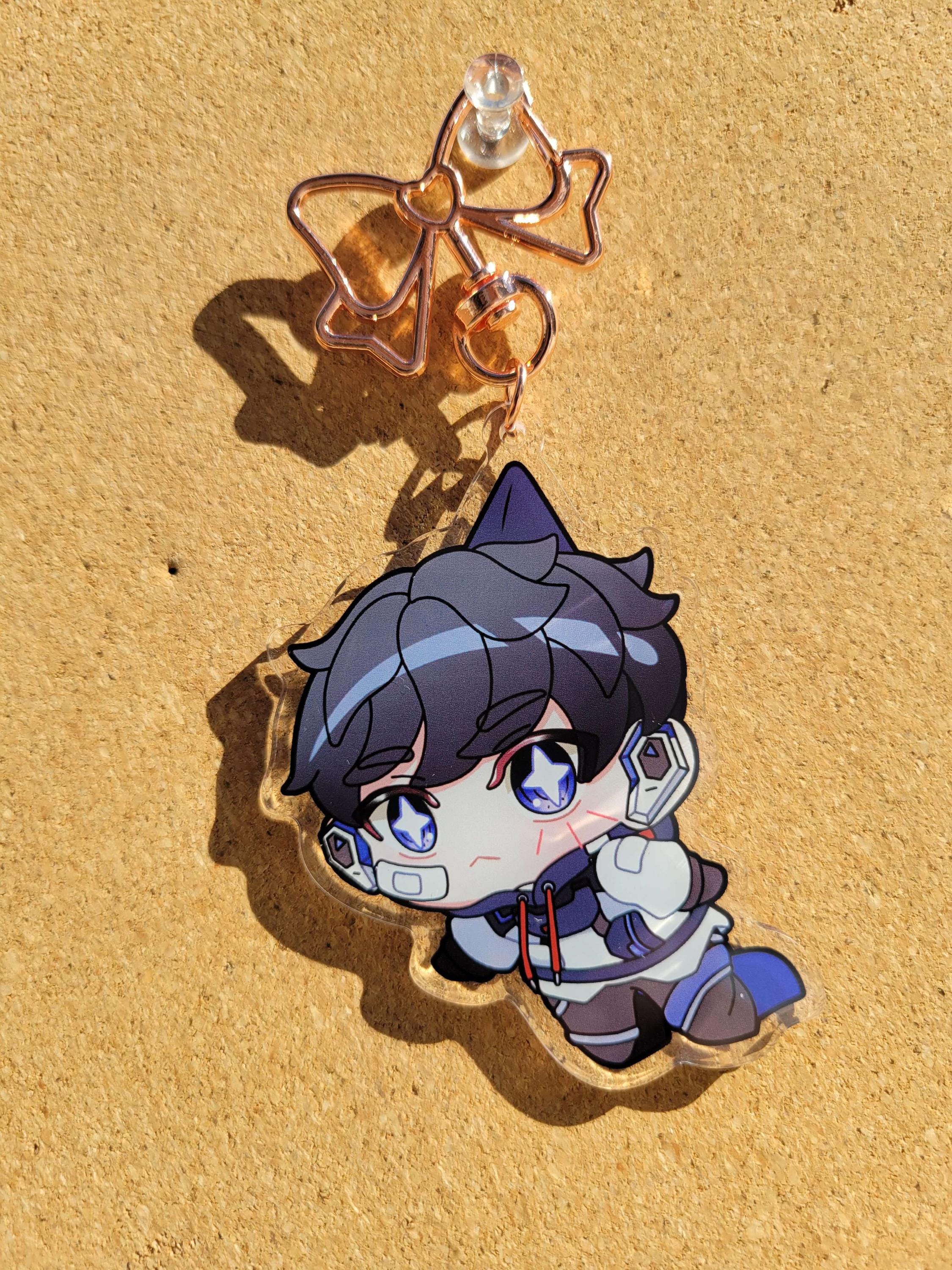Vtuber Keychains (ft. Calliope Mori, Ninomae Ina'nis, Sameko Saba ...