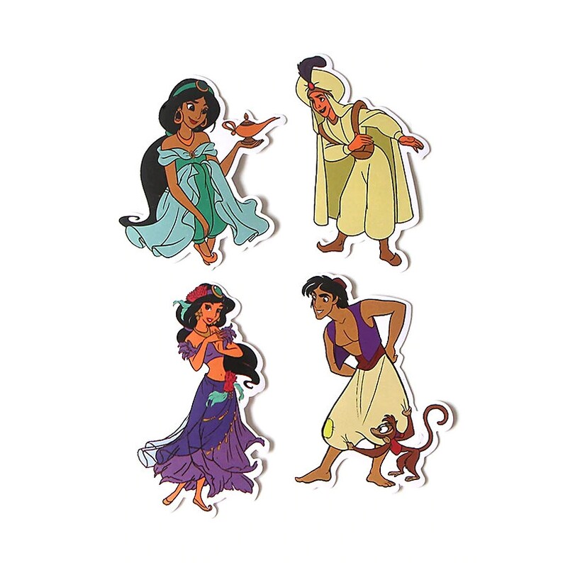 39 Pcs Aladdin Stickers | Etsy