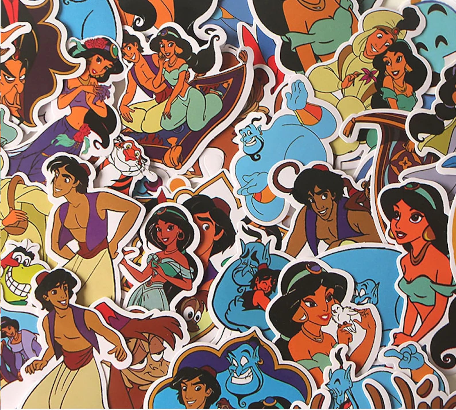 39 Pcs Aladdin Stickers | Etsy