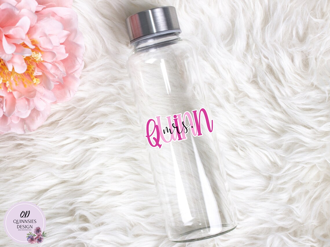 Teacher Stickers Pink Teacher Sticker Personalized Teacher - Etsy