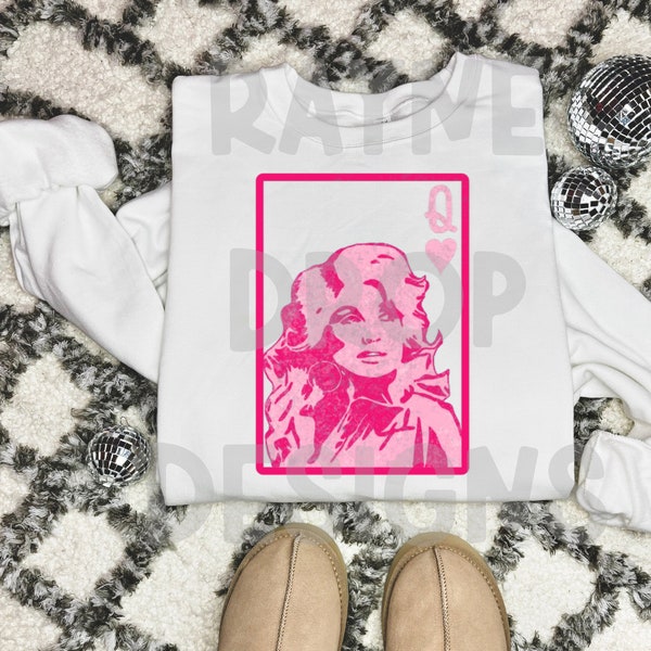 Dolly Parton Queen of Hearts - Etsy
