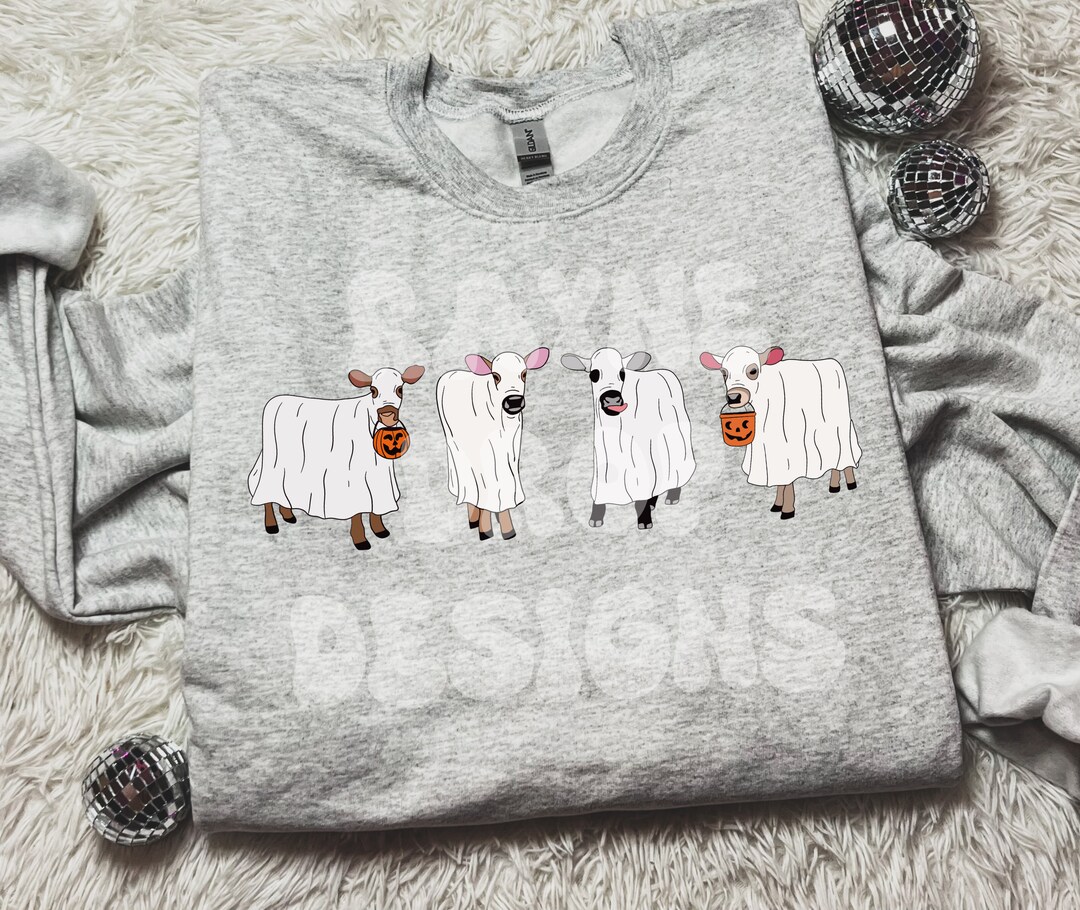 Spooky Cows Halloween Digital Download Png - Etsy