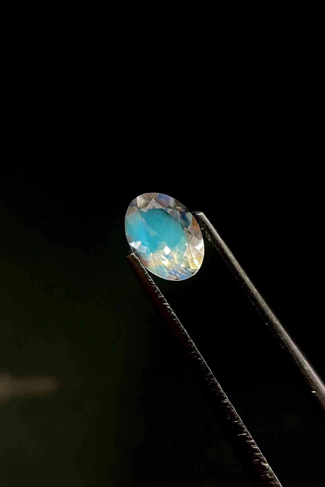 Madagascar Rainbow Moonstone Blue Color Fire Oval Shape Moonstone for ...