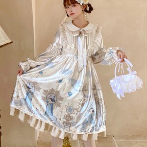 Lolita Dress,cute Babydoll Dress,retro Dress,shiny Dress,princess Dress ...