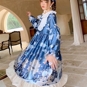 Lolita Dress,cute Babydoll Dress,retro Dress,shiny Dress,princess Dress ...