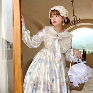 Lolita Dress,cute Babydoll Dress,retro Dress,shiny Dress,princess Dress ...